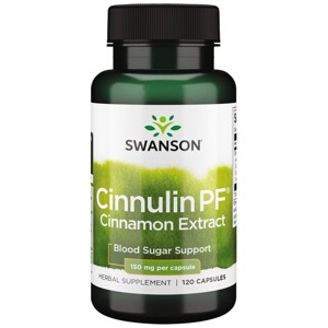 Swanson Cinnulin Pf Cinnamon Extract 150 mg, 120 Capsules : Target