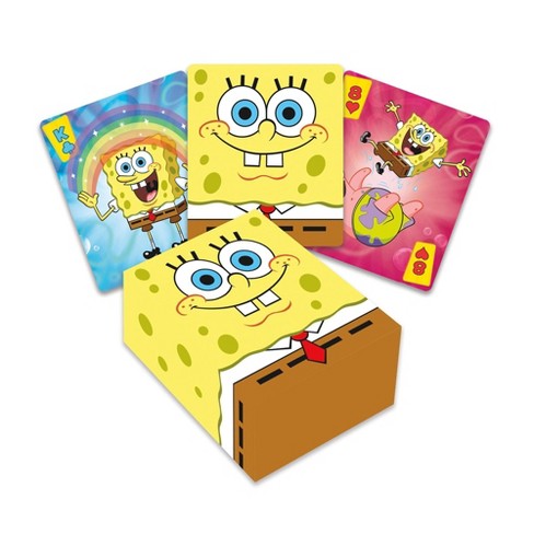 Nmr Distribution Spongebob 25th Anniversary Premium Playing Cards : Target