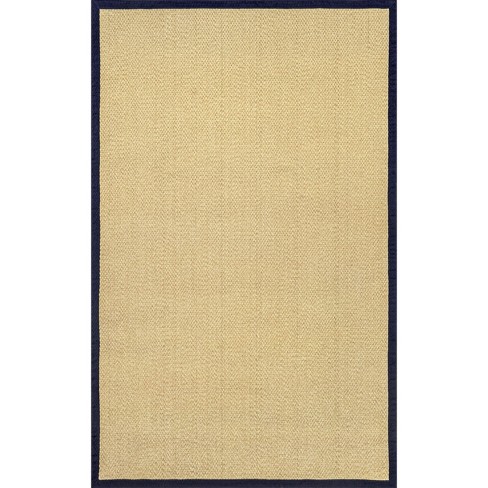 Nuloom Suki Casual Faux Seagrass Indoor/outdoor Area Rug 8x10, Navy ...