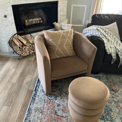 Vernon Upholstered Barrel Accent Chair - Threshold™ Designed With ...