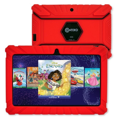 Contixo V8 Kids 7" Tablet (2024) With 30 Disney Ebooks, 32gb, Android ...
