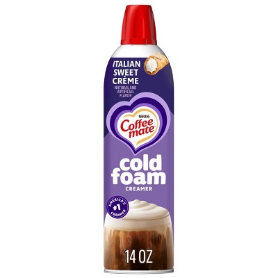 Coffee mate Cold Foam Sweet Creme Coffee Creamer - 14 fl oz : Target