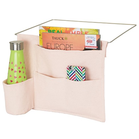 Mdesign Fabric Bedside Storage Organizer Caddy : Target