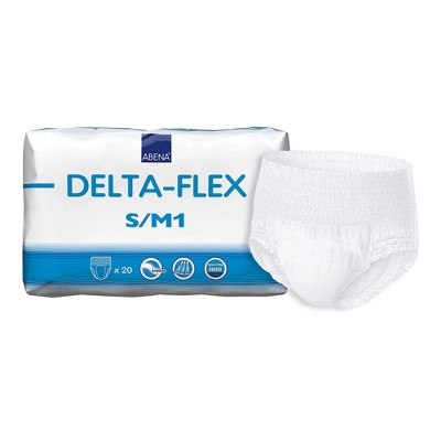 Abena Delta-flex M1 Disposable Underwear Pull On With Tear Away Seams ...