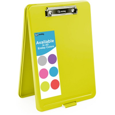 Enday Translucent Clipboard Storage Case, Green : Target