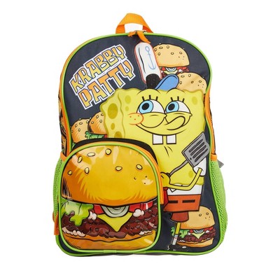 Nickelodeon Spongebob Squarepants Characters 2 Pc Lunch Box Backpack ...