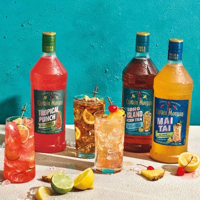 Captain Morgan Long Island Iced Tea Cocktail - 1.75l Bottle : Target
