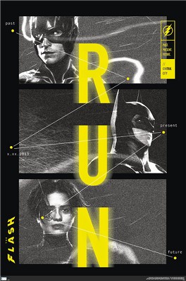 Trends International Dc Comics Movie The Flash - Supergirl Triptych ...