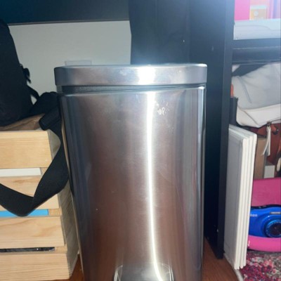 10l Stainless Slim Step Trash Can - Brightroom™ : Target
