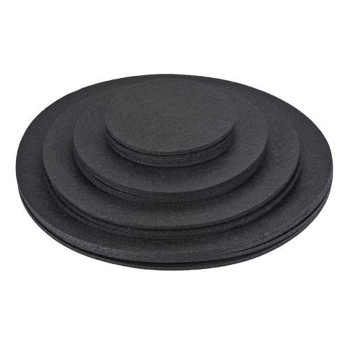Unique Bargains Indoor Round Reversible Absorbent Waterproof Plant Pot ...