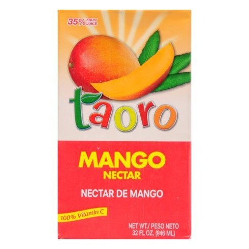 Taoro Mango Nectar - 32 Fl Oz Carton : Target