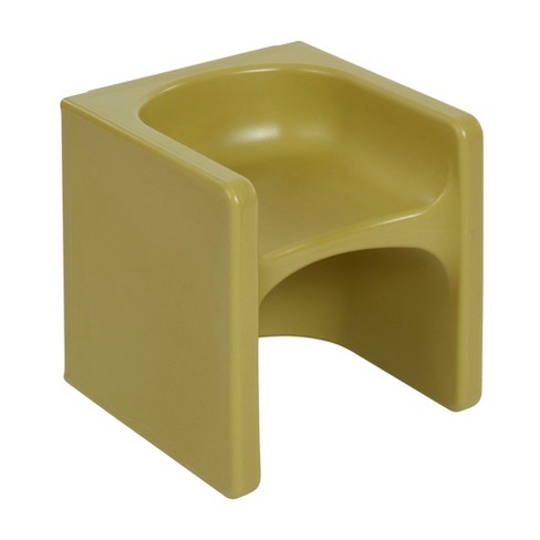 Ecr4kids Tri-me 3-in-1 Cube Chair, Fern Green : Target