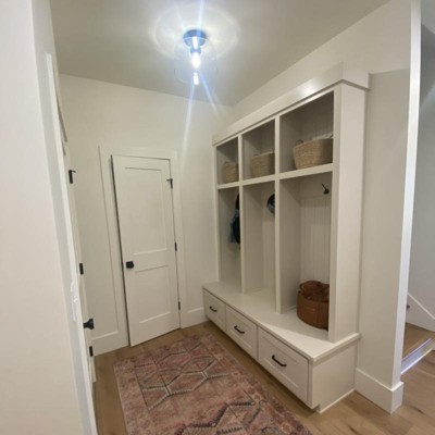 Glass Semi Flushmount Ceiling Light Black - Threshold™ Designed With ...