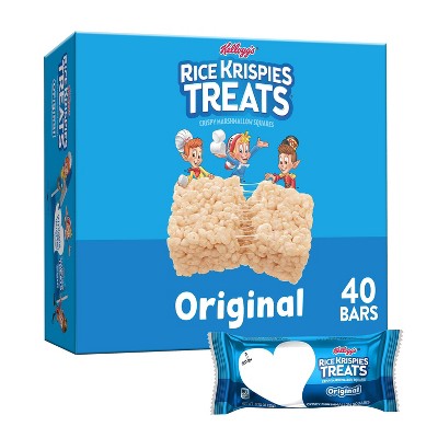 Rice Krispies Treats Original Marshmallow Squares - 40ct/31.2oz : Target