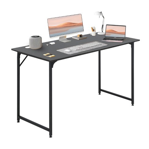 Bestmassage 47 Inch Modern Industrial Computer Desk Office Desk With ...