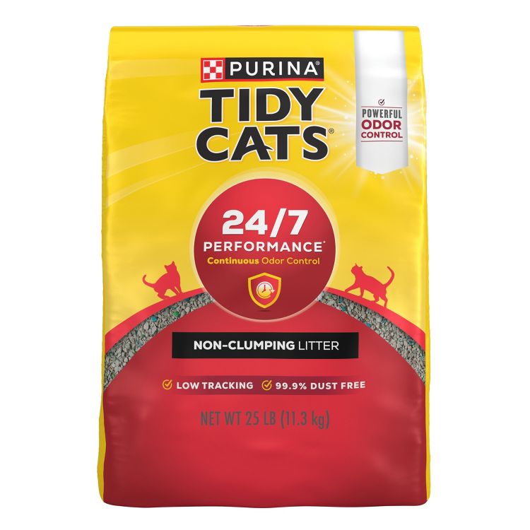 Purina Tidy Cats 24/7 Performance Non-Clumping Cat & Kitty Litter for ...