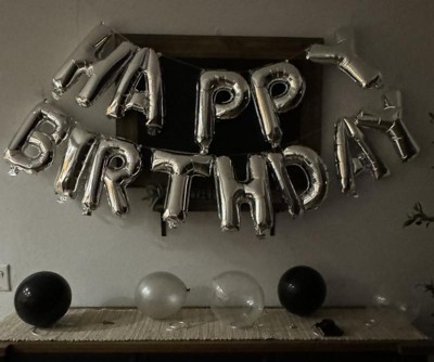 "happy Birthday" Foil Balloon Silver - Spritz™ : Target