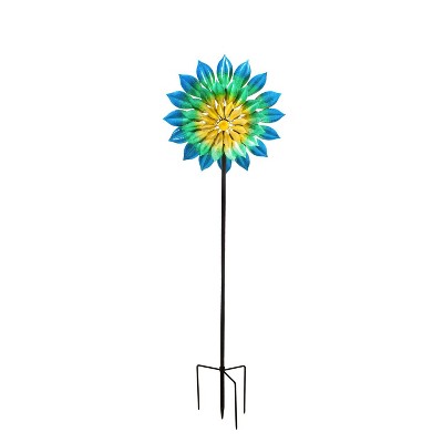 Evergreen 75"H Wind Spinner, Oceanic Dimensions : Target