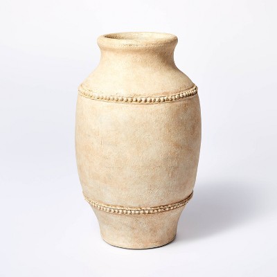 Tall Carved Ceramic Vase - Threshold™ Designed With Studio Mcgee : Target