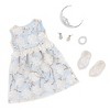 Our Generation Ellory With Tiara & Floral Gown Outfit 18" Fashion Doll ...