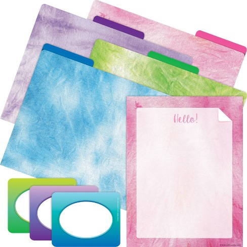 Barker Creek Pink Ombre Get Organized File Folders Set Multi-design 107 ...