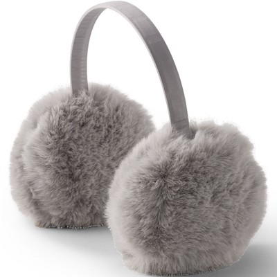 Turtle Fur Women's Ear Muffin Faux Fur Lined Earmuffs, Black : Target