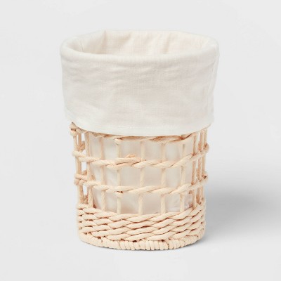 2 Tier Divided Wire Basket With Wood Handle Black - Brightroom™ : Target