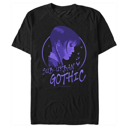 Men's Wednesday Sub-urban Gothic T-shirt : Target