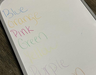 Crayola Dual Sided Dry Erase Board Set With Dry Erase Crayons 8ct: Kids ...