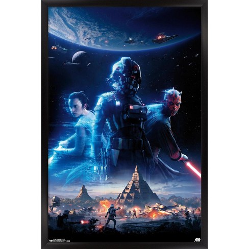 Trends International Star Wars: Battlefront 2 - Key Art Framed Wall ...