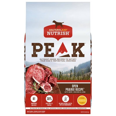 Rachael Ray Nutrish Peak Natural Open Range Recipe With Beef, Venison ...