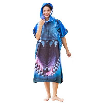 Catalonia Women's Men's Hooded Beach Towel, Surf Cape Changing Towel ...