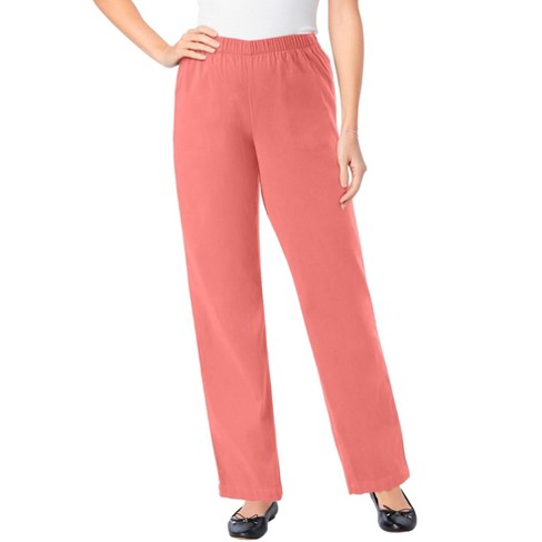 Woman Within Women's Plus Size Tall Wide Leg Fineline Jean - 24 T ...