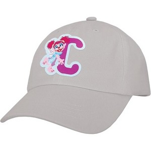 Sesame Street Abby Kids Toddler Cap with Initial (C) Grey, Toddler Boys ...