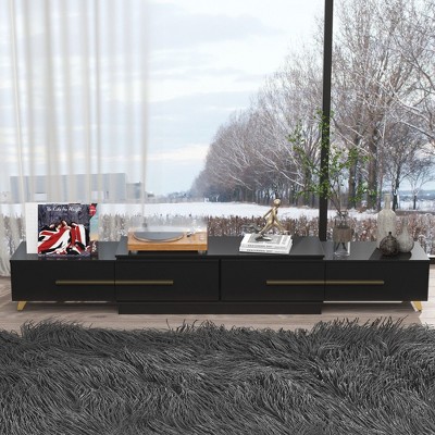 Famapy Modern Design Tv Control Center Extendable Entertainment Center ...