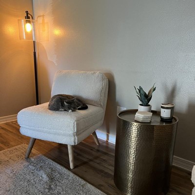 Harper Faux Fur Slipper Chair - Threshold™ : Target