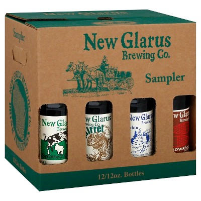 New Glarus Beer Sampler Pack - 12pk/12 Fl Oz Bottles : Target