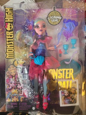 Monster High Lagoona Blue Fashion Doll In Monster Ball Party Dress With ...