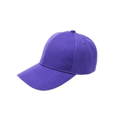 Balec Plain Baseball Cap Hat Adjustable Back Purple : Target