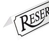 Juvale 12-pack Metal Reserved Table Signs For Restaurants, Dinner ...