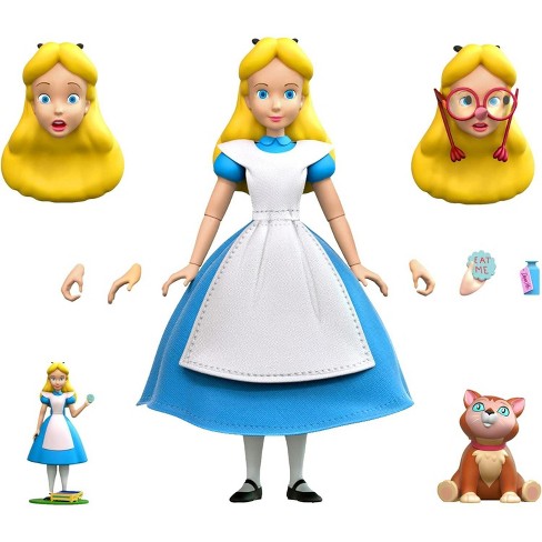 Super7 Disney Ultimates Alice In Wonderland Alice 7-inch Scale Action ...