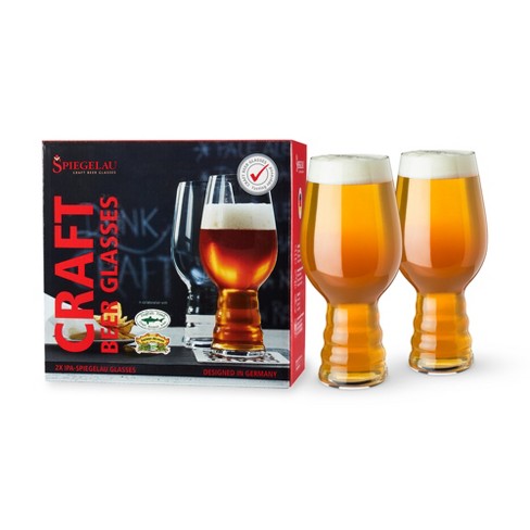 Spiegelau Craft Beer Ipa Glass Set Of 2, Crystal, Modern Beer Glasses ...