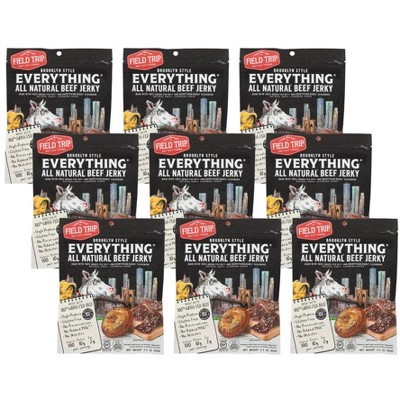 Field Trip Brooklyn Style Everything Beef Jerky - Case Of 9/2.2 Oz : Target