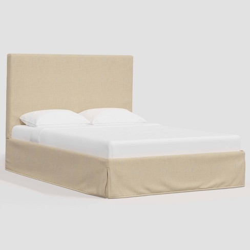 Twin Kelly Slipcover Bed In Linen Cream - Threshold™ : Target