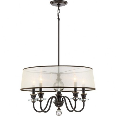Quoizel Lighting Kami 3 - Light Chandelier In Vintage Bronze : Target
