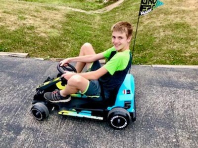 Razor Ground Force Elite Powered Go Kart - Black/blue : Target