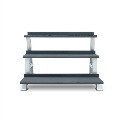 Kettlebell Kings 3 Tier Kettlebell Rack - Gray : Target