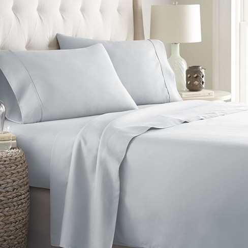 Danjor Luxury Pillowcase And Sheet Bedding Set 1800 Series, Twin, Ice ...