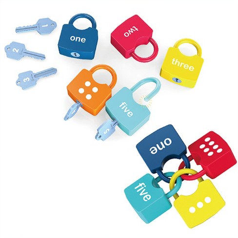 Kids Numeric Locks Learning Keys : Target