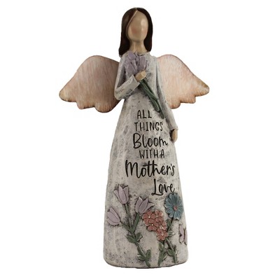 Foundations 7.5 Inch Friend Angel. Heart Smile Figurine Figurines : Target
